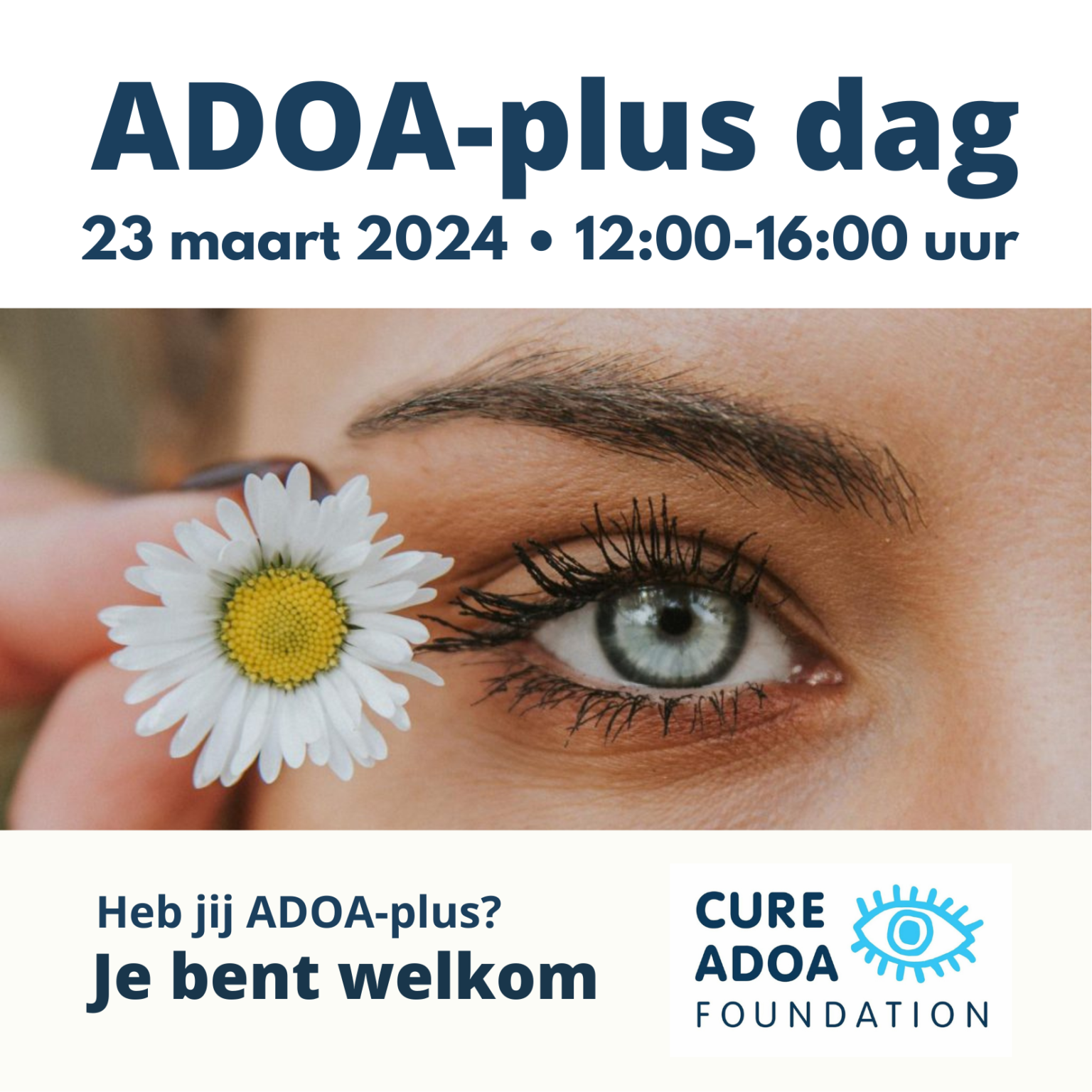 ADOA-plus lotgenotendag 23 maart 2024 | Cure ADOA Foundation