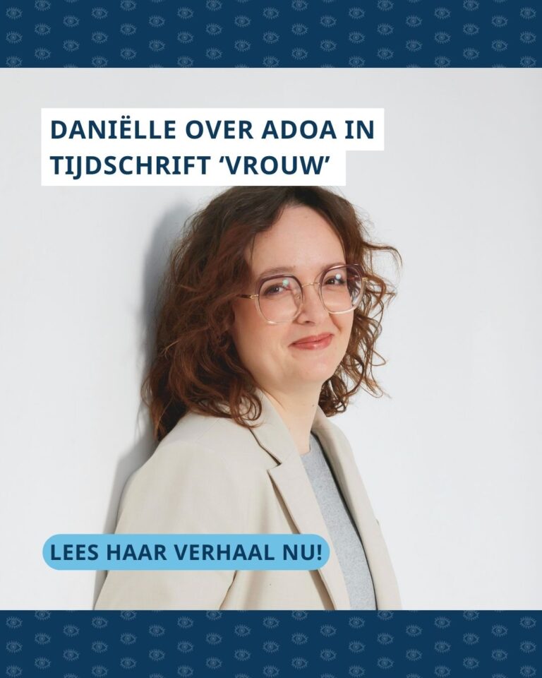 📖 Daniëlle o życiu z ADOA w WOMAN | Fundacja Cure ADOA